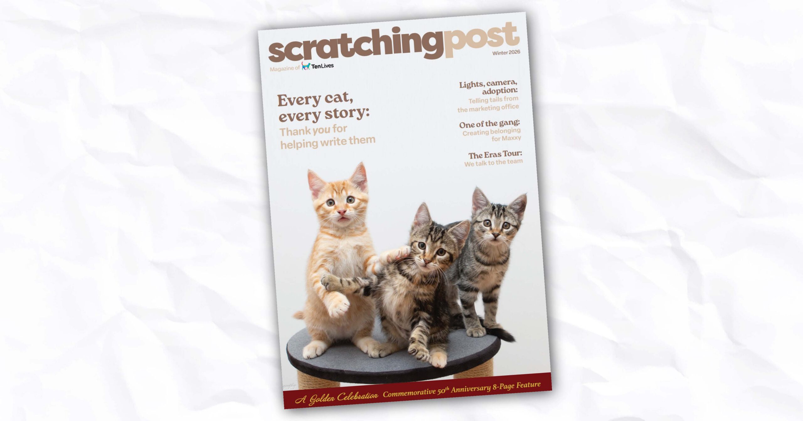 Scratching Post Winter 2026 - Ten Lives